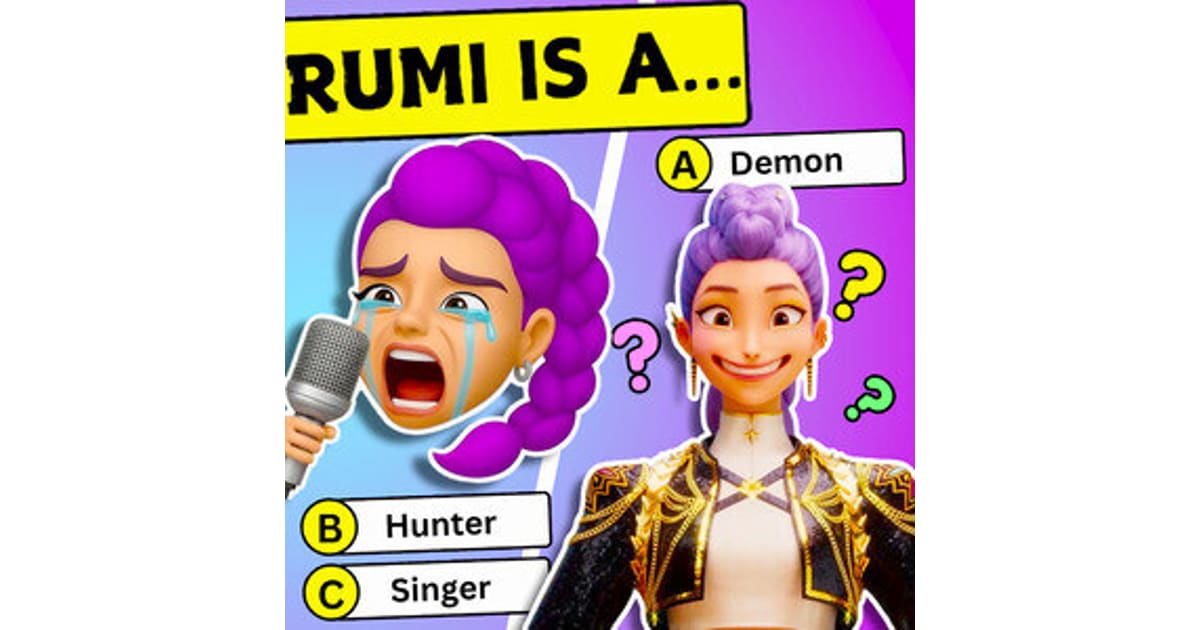 Trivia Quiz Game: Kpop Demon Hunters Cast | FreeGames